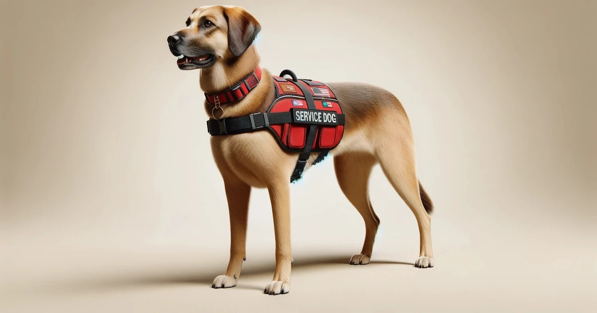 Do Service Animals Need To Wear A Harness That Identifies Them